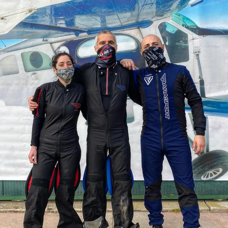 combinaison parasport VR synchro sur commande - Multi Blue Paradise